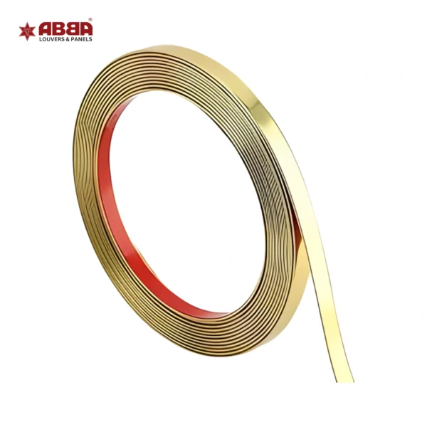 PVC GOLDEN TAPE - PVC 8MM GOLD - Abba Global Industries PVT LTD